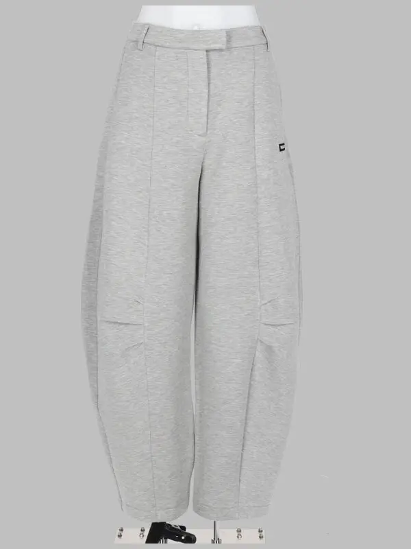 ROTATE BY BIRGER CHRISTENSEN Pantalone Cargo In Scuba - Gray