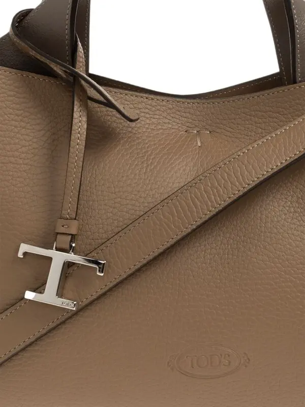 TOD'S T Timeless Mini Leather Tote Bag - Multicolor