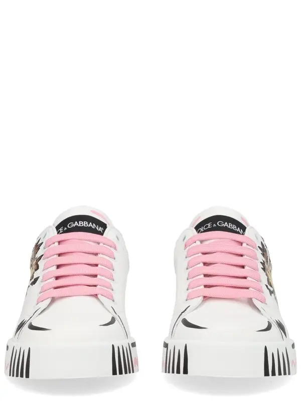 Dolce & Gabbana Portofino Sneaker - Pink