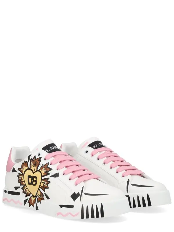 Dolce & Gabbana Portofino Sneaker - Pink