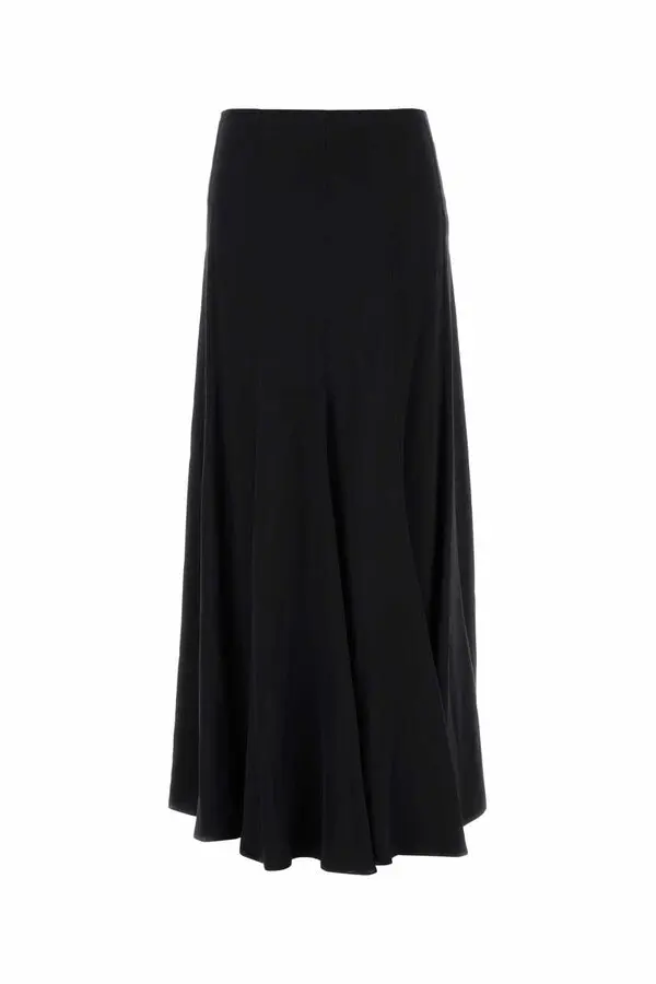 Chloé Satin Skirt - Black