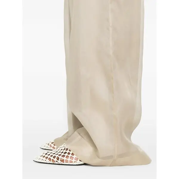 Max Mara Neutrals Trousers Tailored Trousers