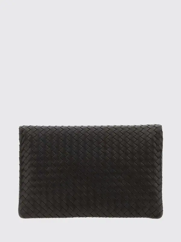 Bottega Veneta Giornale Woven Leather Clutch - Multicolor