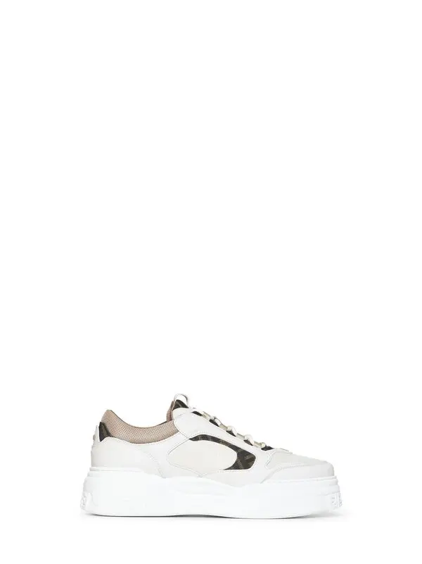 Fendi Force Leather Sneakers - Multicolor