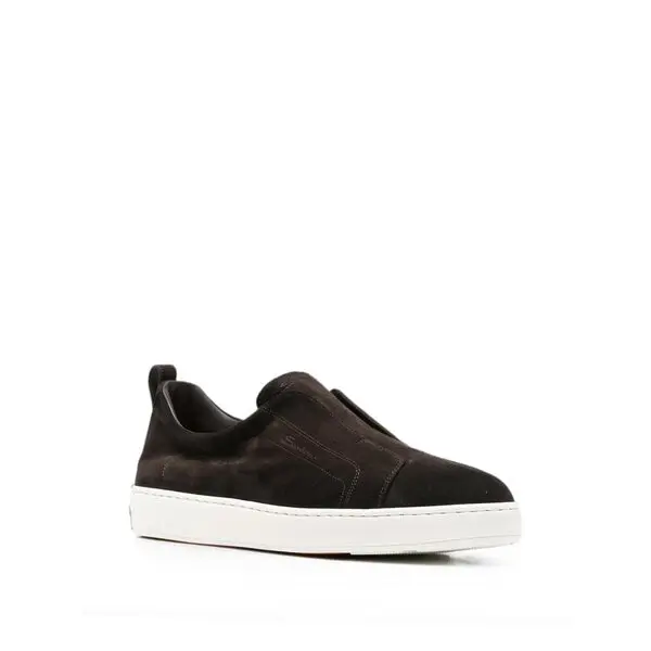 Santoni Trainers Slip-ons - Brown