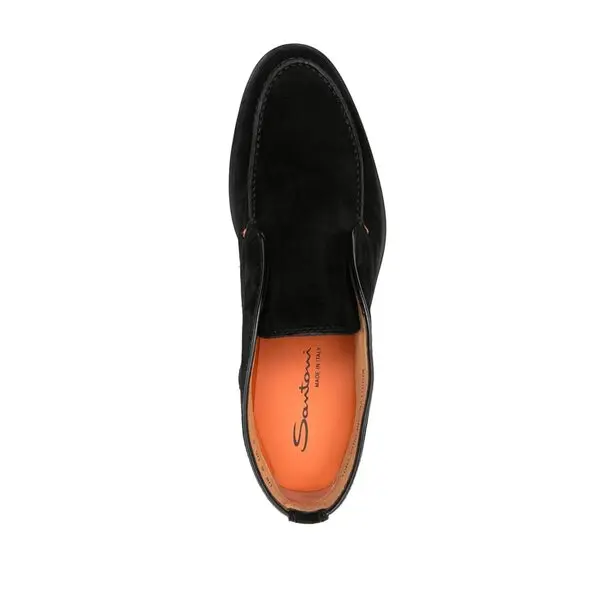 Santoni Suede Ankle Boots