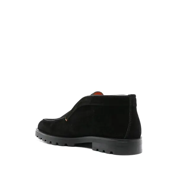 Santoni Suede Ankle Boots