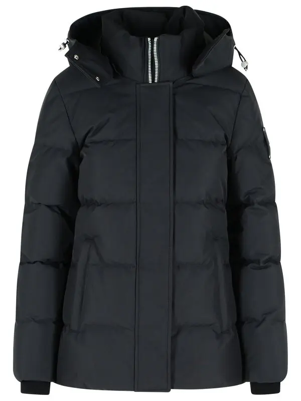 Moose Knuckles Cloud 3q' Nylon Down Jacket - Black