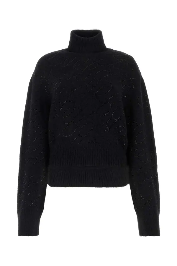 Blumarine Alpaca Blend Sweater - Black