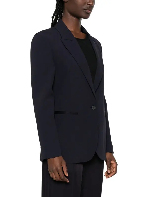 FORTE_FORTE Single-breasted Blazer Jacket