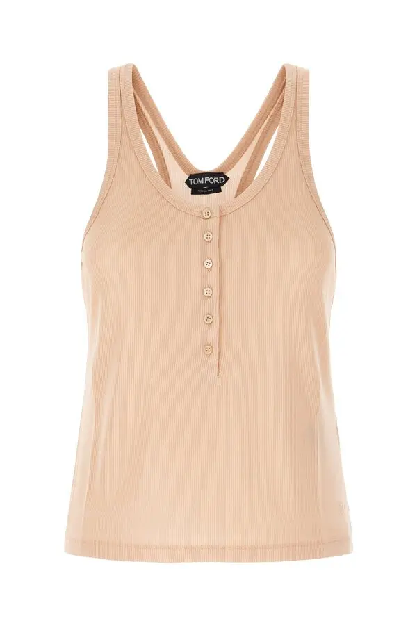 TOM FORD Ribbed Tank Top - Multicolor