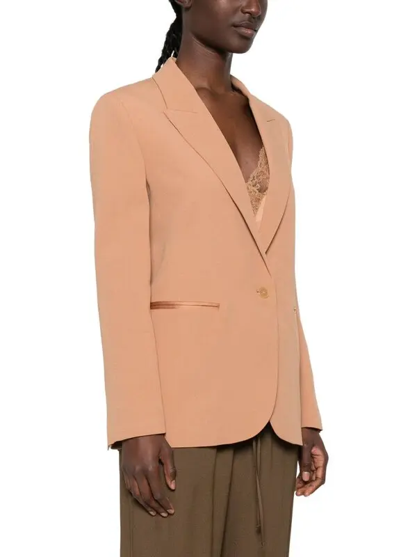 FORTE_FORTE Single-breasted Blazer Jacket