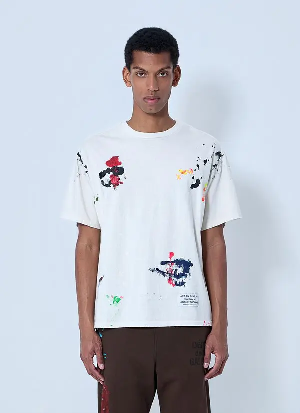 GALLERY DEPT. Abstract Print Cotton T-shirt