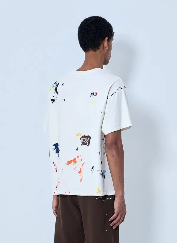 GALLERY DEPT. Abstract Print Cotton T-shirt