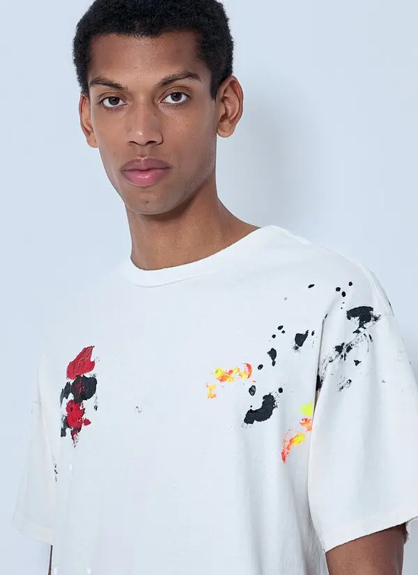 GALLERY DEPT. Abstract Print Cotton T-shirt