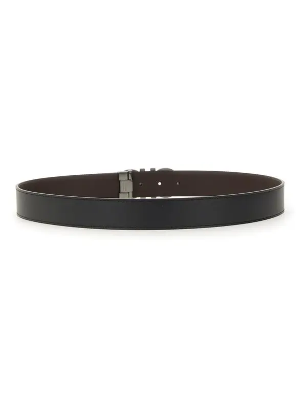 FERRAGAMO Reversible Belt - Black