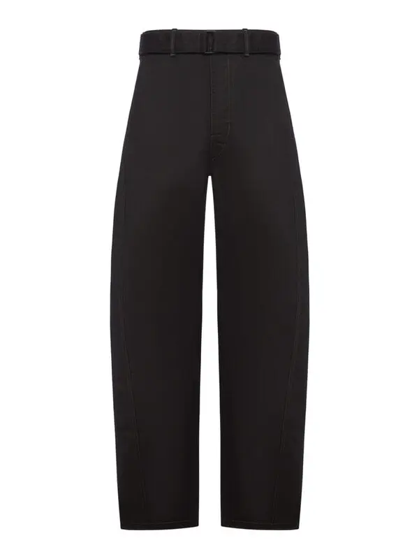 LEMAIRE Twisted Belted Pants - Multicolor