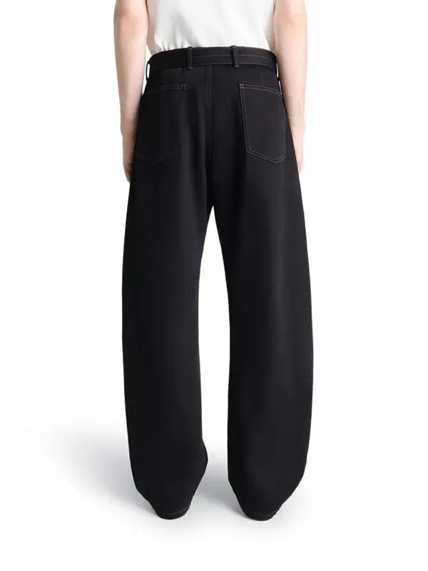 LEMAIRE Twisted Belted Pants - Multicolor