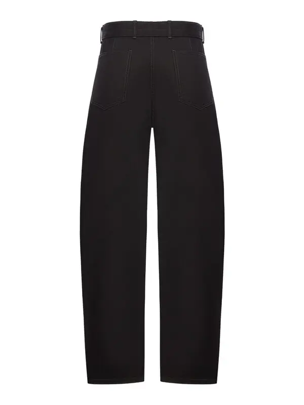 LEMAIRE Twisted Belted Pants - Multicolor