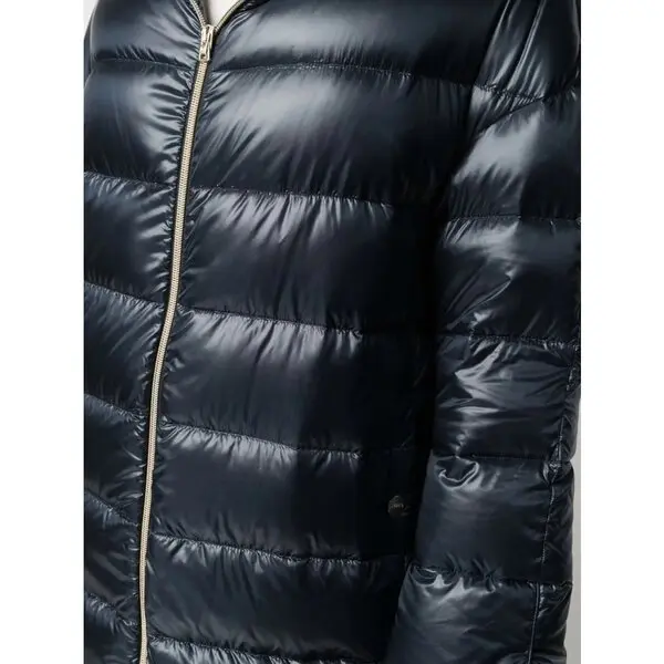 Herno Mid-length Down Coat - Blue