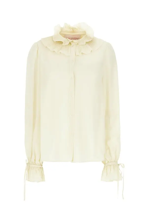 Valentino Garavani Ruffled Collar Blouse - Multicolor