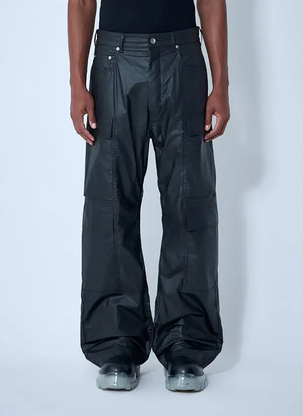Rick Owens Double Cargo Jeans - Black