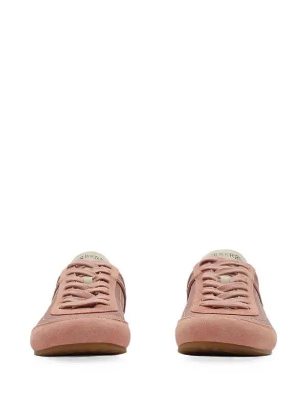 Burberry Leather Sneakers - Multicolor