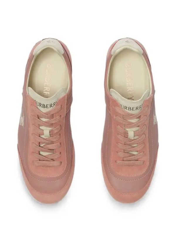 Burberry Leather Sneakers - Multicolor