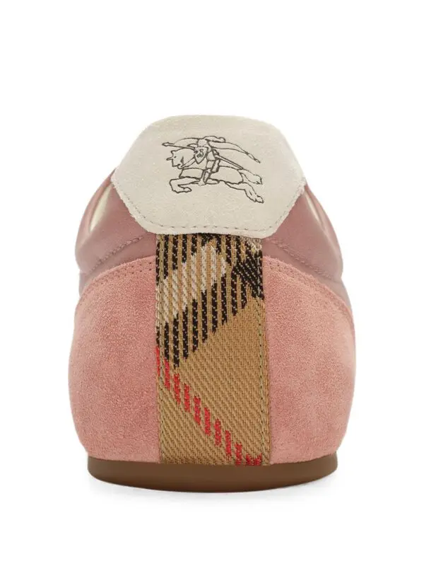 Burberry Leather Sneakers - Multicolor