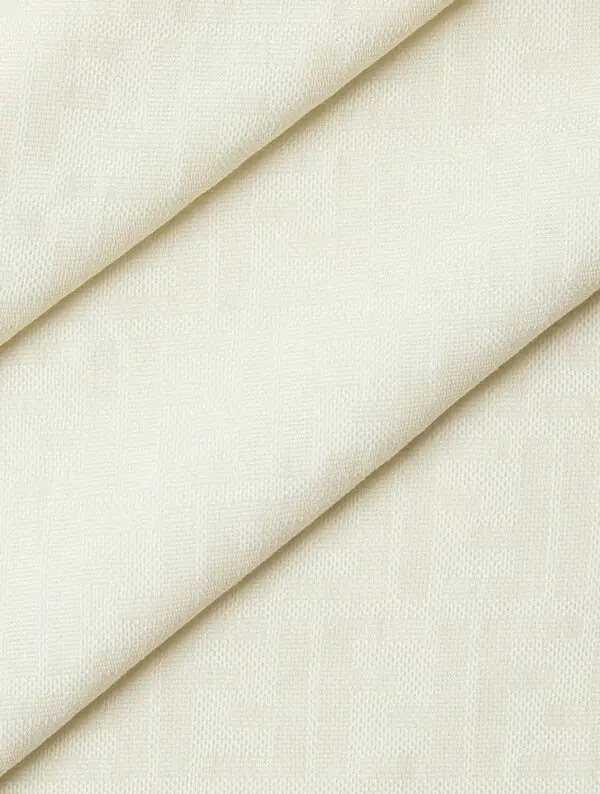 Fendi Wool, Silk And Cashmere Shawl - Cream