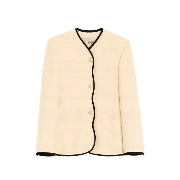 Valentino Garavani Neutrals Jackets Blazers