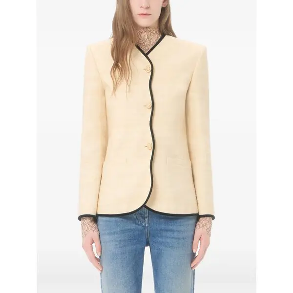 Valentino Garavani Neutrals Jackets Blazers