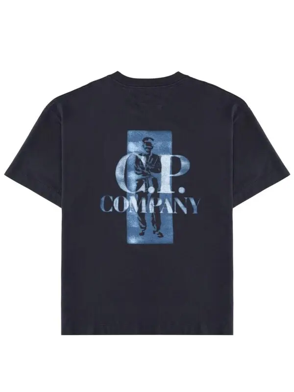 C.P. COMPANY T-shirt With Logo And Print