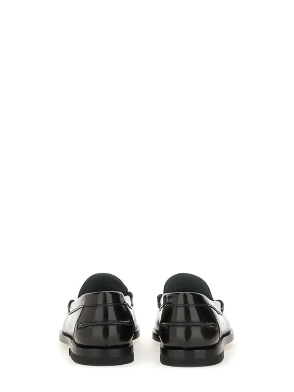 TOD'S Leather Loafer - Black