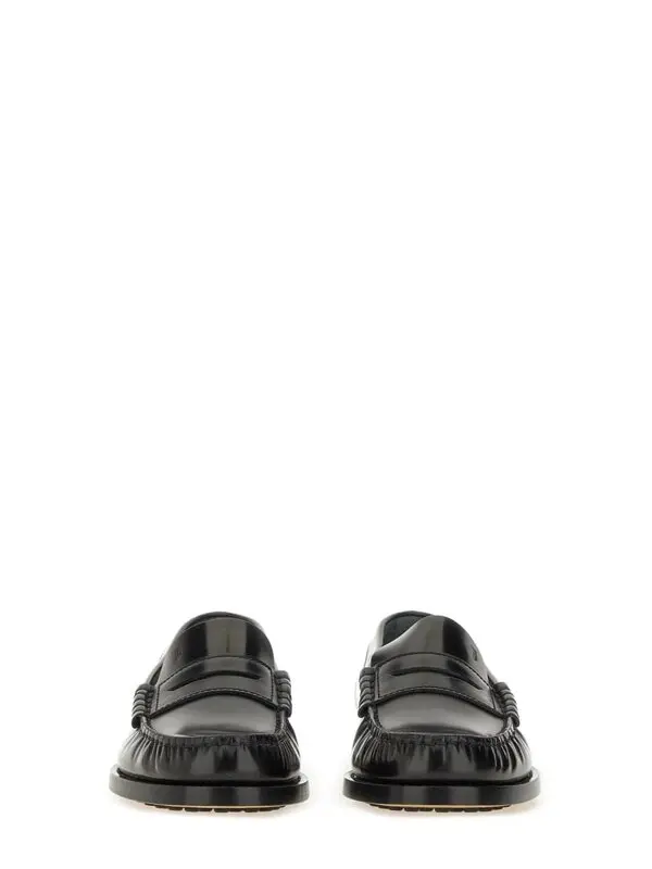 TOD'S Leather Loafer - Black