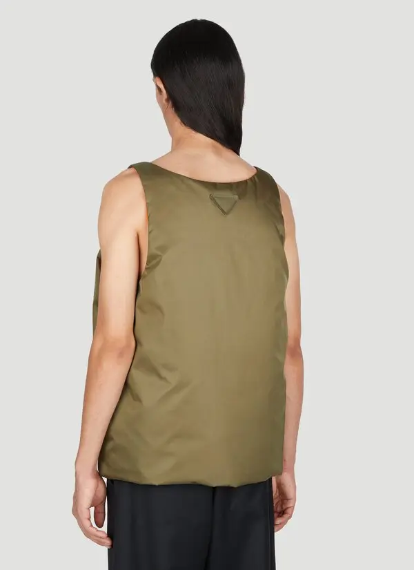 Prada Re Nylon Padded Gilet