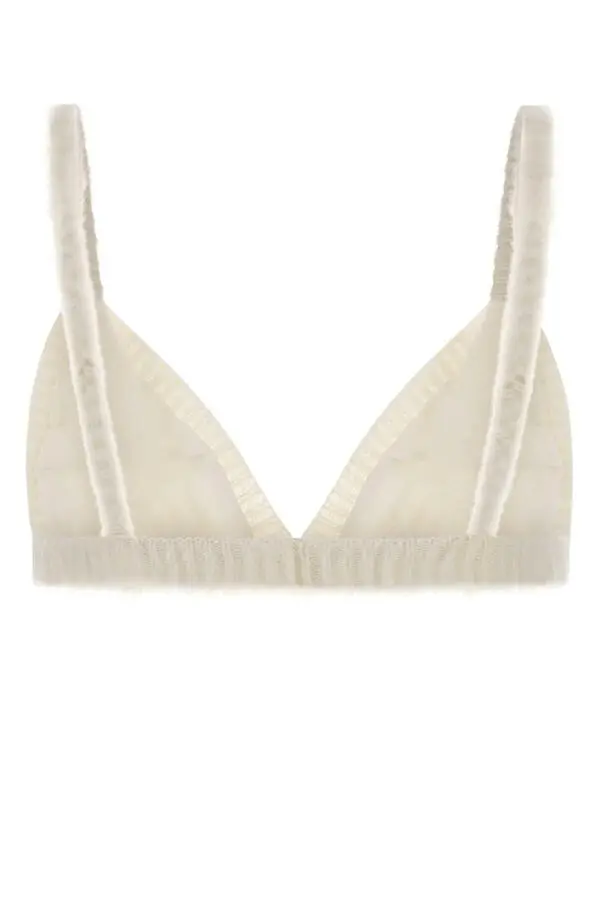 Alessandra Rich Mohair Blend Bra