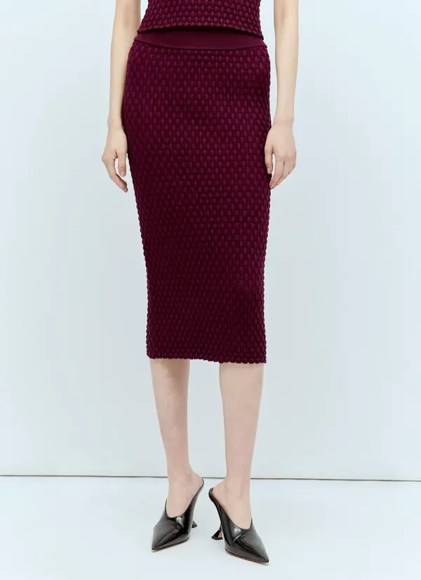 Dries Van Noten Tiffany Midi Skirt - Multicolor