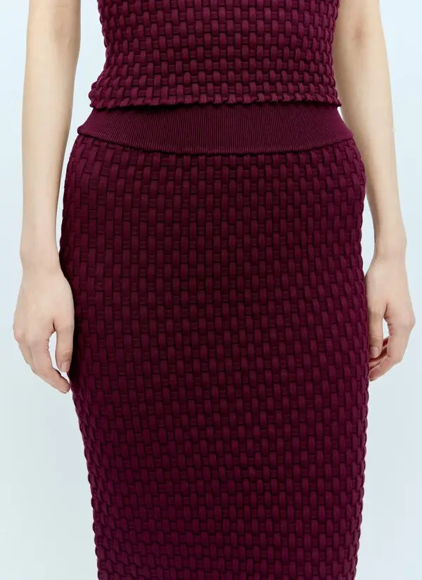 Dries Van Noten Tiffany Midi Skirt - Multicolor