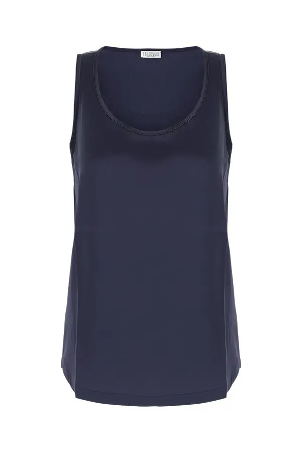 Brunello Cucinelli Sleeveless Tank Top - Multicolor