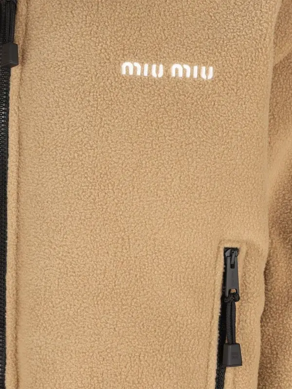 Miu Miu Fleece Down Jacket