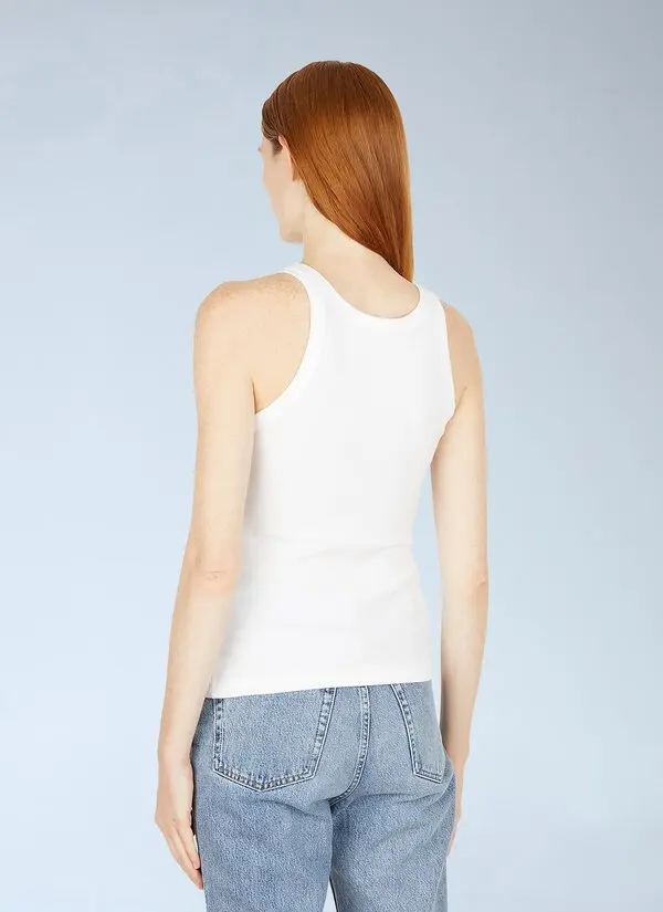 TOTEME Curved Rib Tank Top
