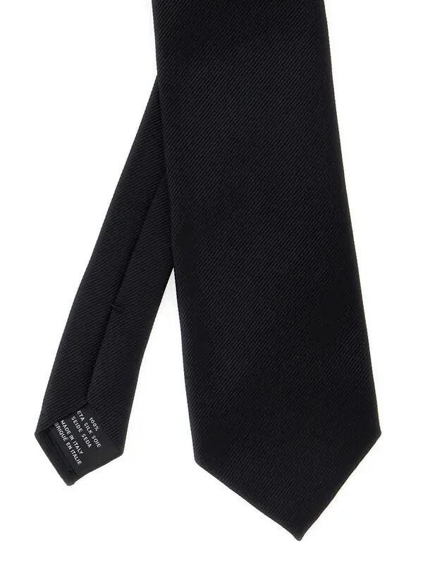 TOM FORD Tie With Back Knot Closure In Silk For