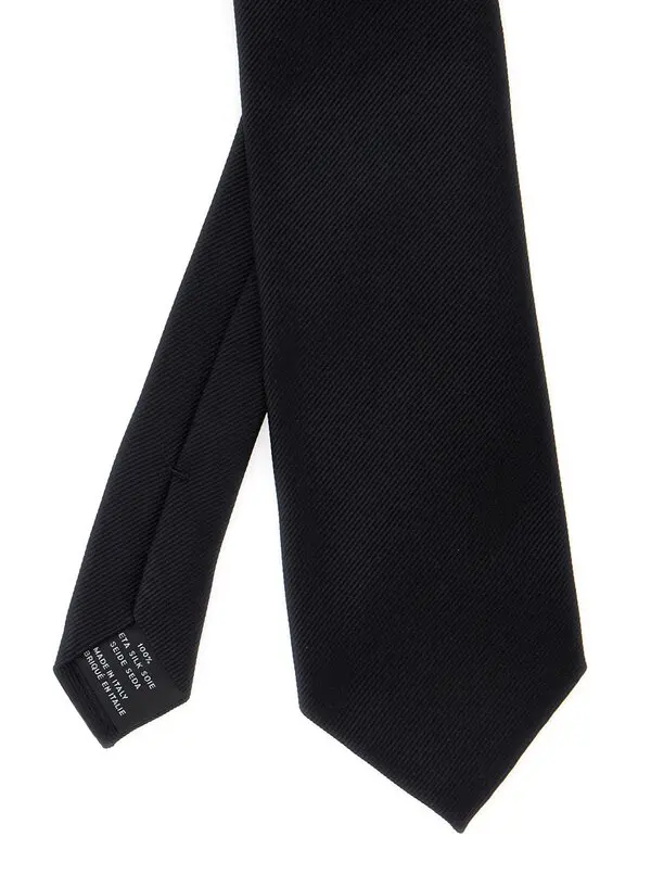 TOM FORD Silk Neck Ties - Black