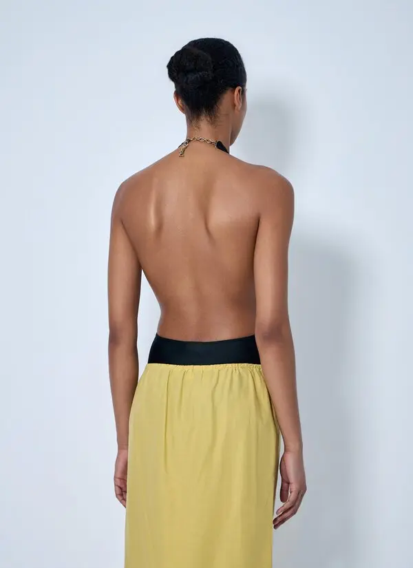 Saint Laurent Halterneck Swimsuit