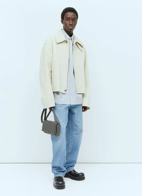 Bottega Veneta Canvas Blouson Jacket