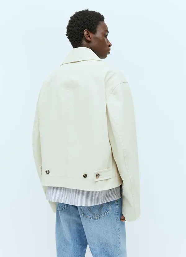 Bottega Veneta Canvas Blouson Jacket