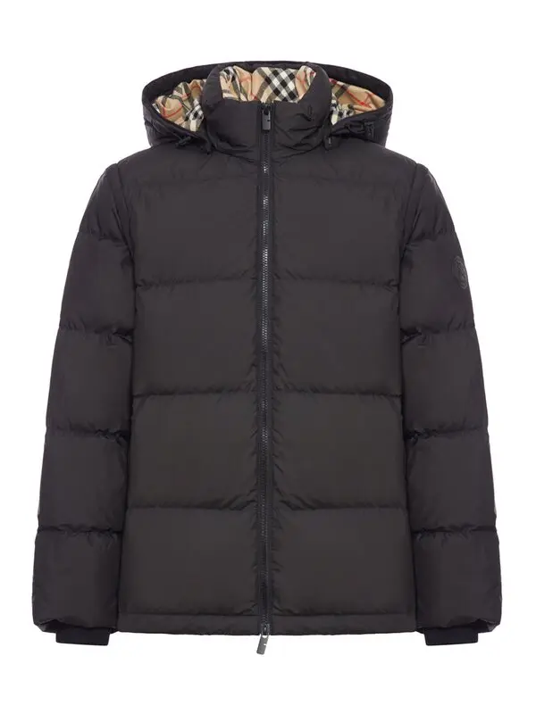 Burberry Down Jacket With Detachable Sleeves