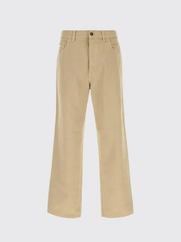 Prada Fall/winter 2026/2027 Cotton Trousers - Cream
