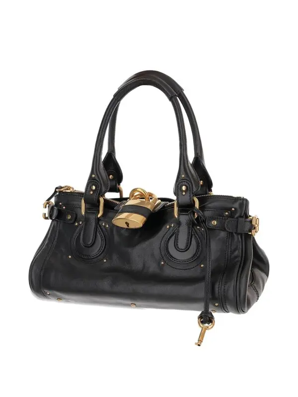 Chloé Paddington Leather Shoulder Bag - Multicolor